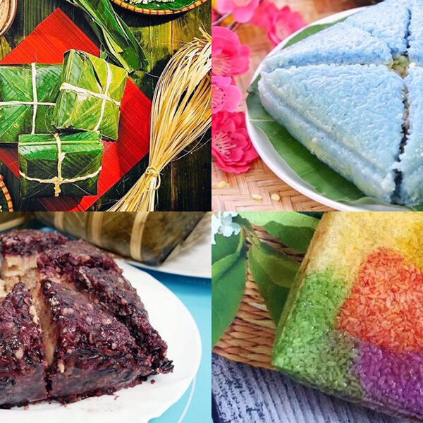 Vietnamese Square Sticky Rice Cake (Bánh Chưng)