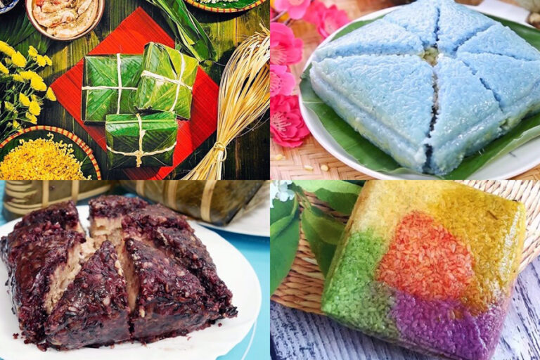 Vietnamese Square Sticky Rice Cake (Bánh Chưng)